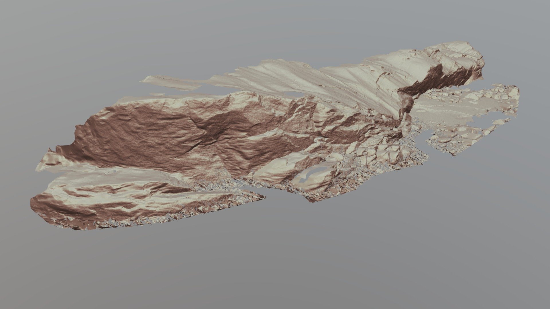 Marble ridge - 3D model by arbeer [51add94] - Sketchfab