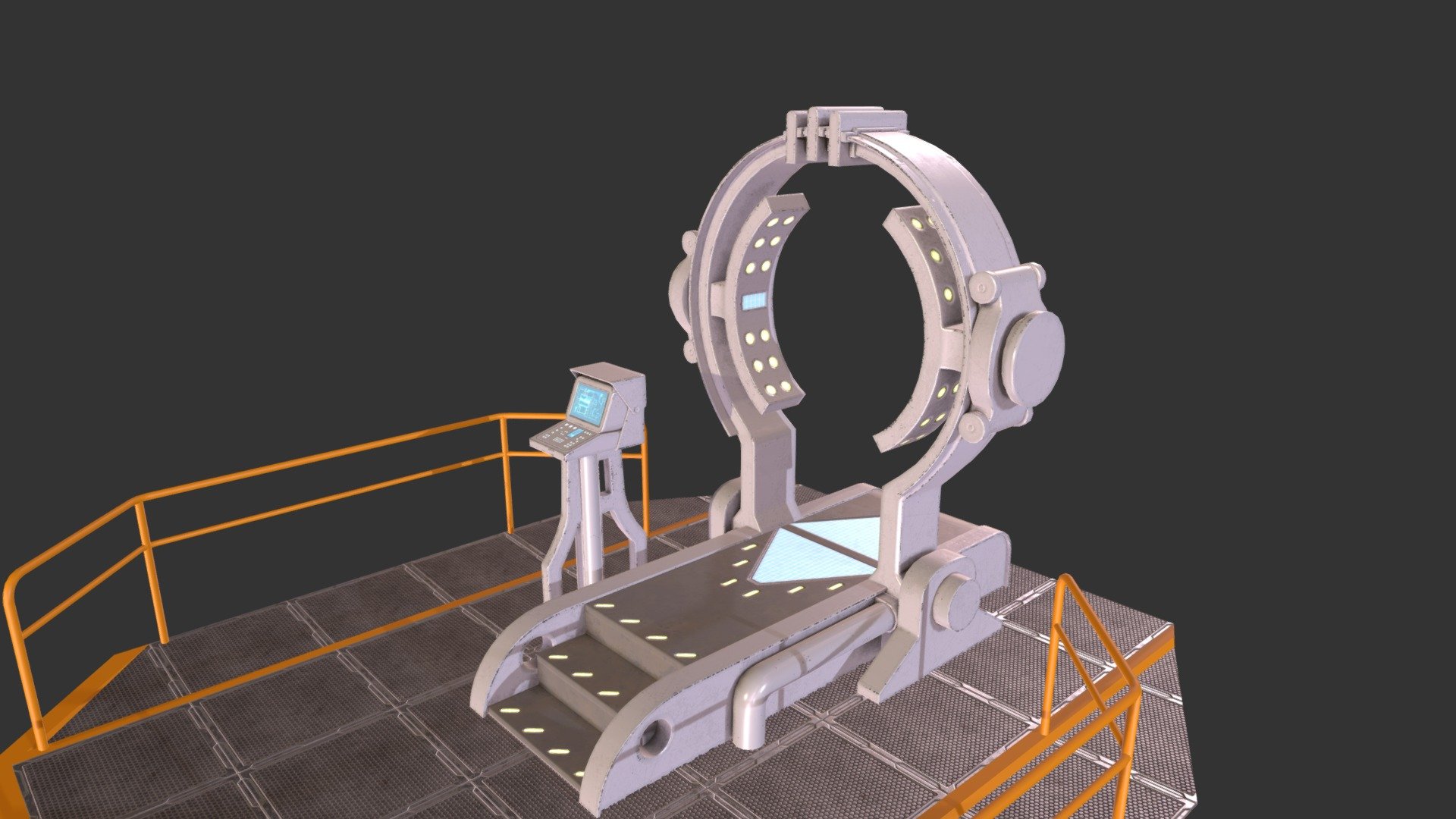 Teleport - Download Free 3D model by Stan (@Stas_SayHallo) [51b11a6 ...