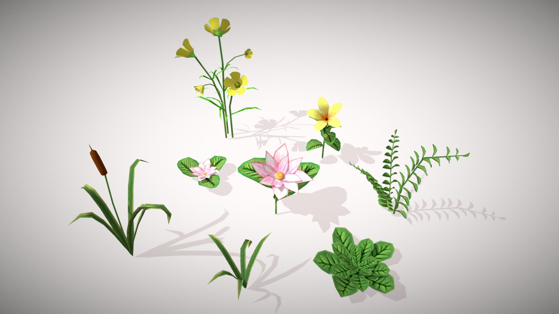 Small Flora - 3D model by Solear [51b324a] - Sketchfab