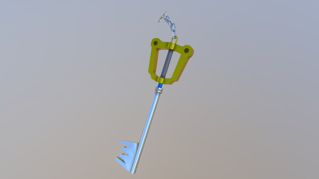 Keyblade - 3D model by DIFStudios (@apgames) [51b3b29] - Sketchfab