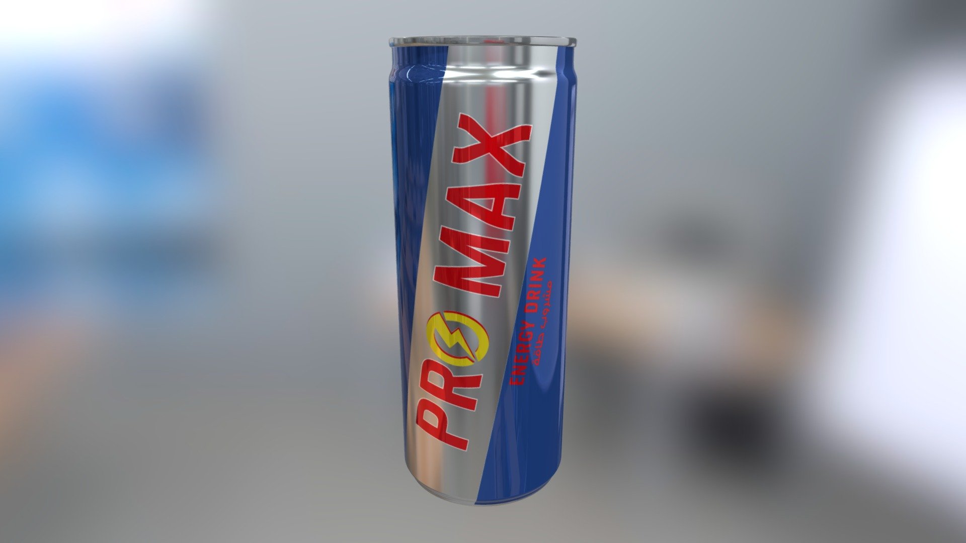 PRO MAX ENERGY DRINK - 3D model by atlasimex [51b5519] - Sketchfab