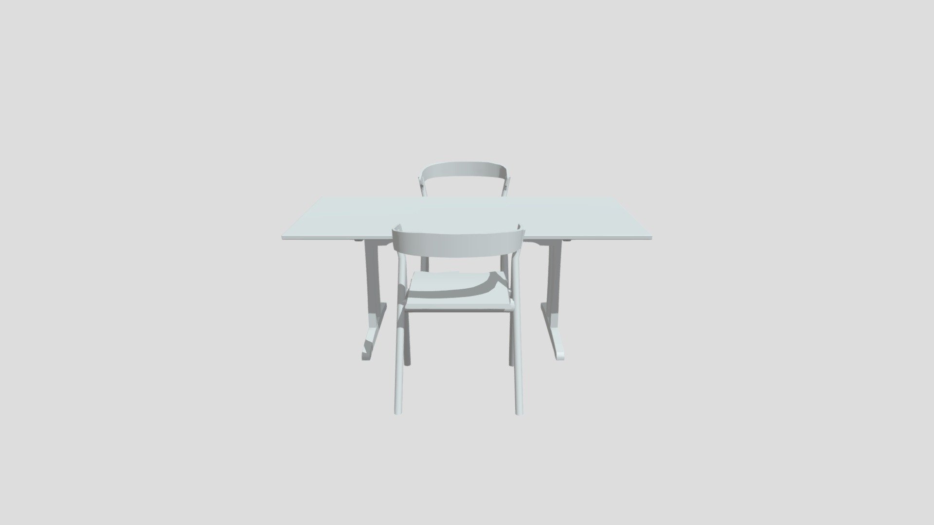Table And Chair - 3D model by colbycordner [51b76ec] - Sketchfab