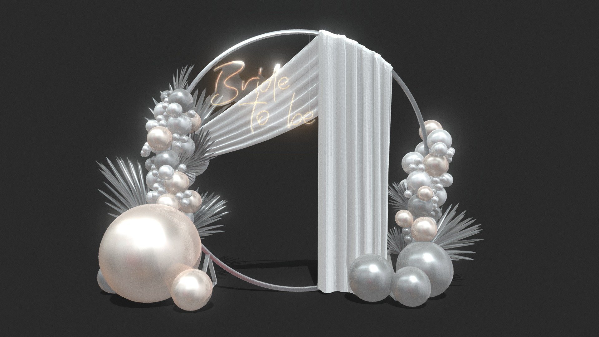 Balloon Arch 4 - 3D model by NEONPLEX [51b7912] - Sketchfab