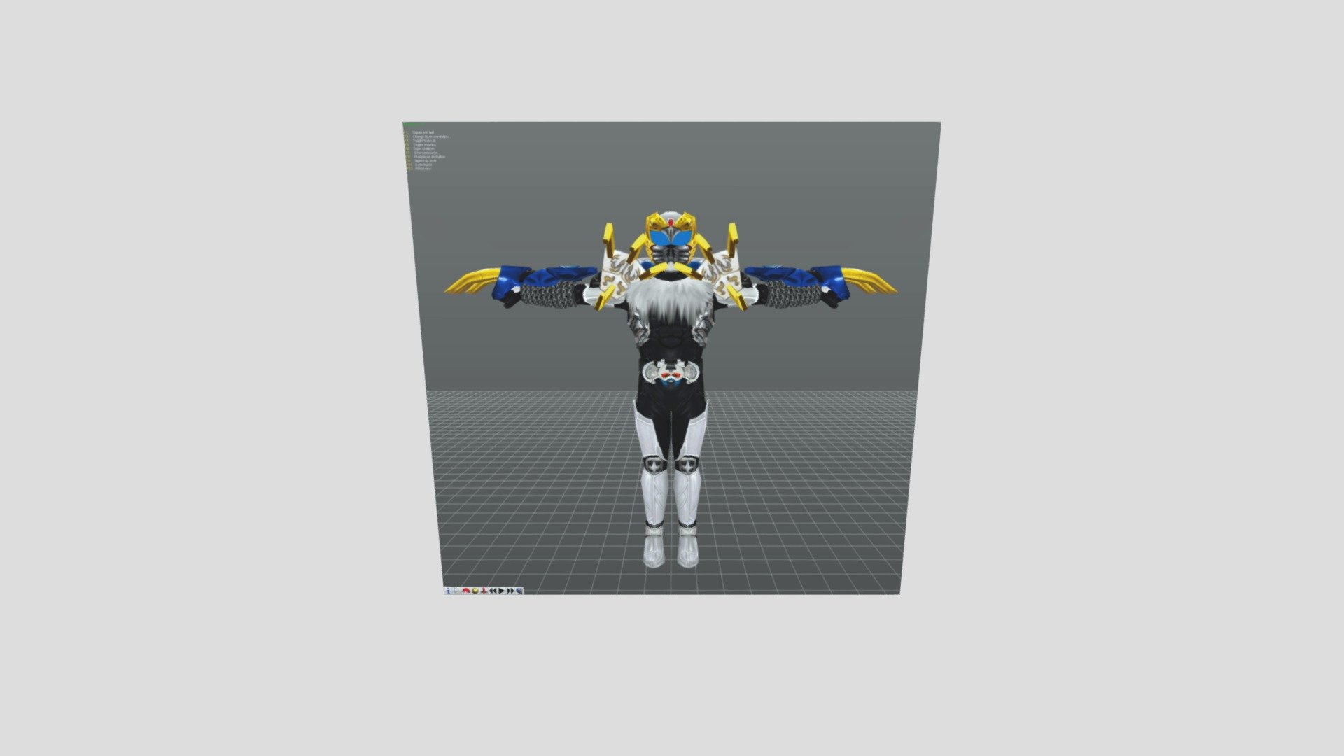 Kamen Rider Rey - 3D model by Gantz149 [51b8d73] - Sketchfab