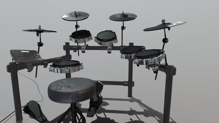 Drums 3D models - Sketchfab
