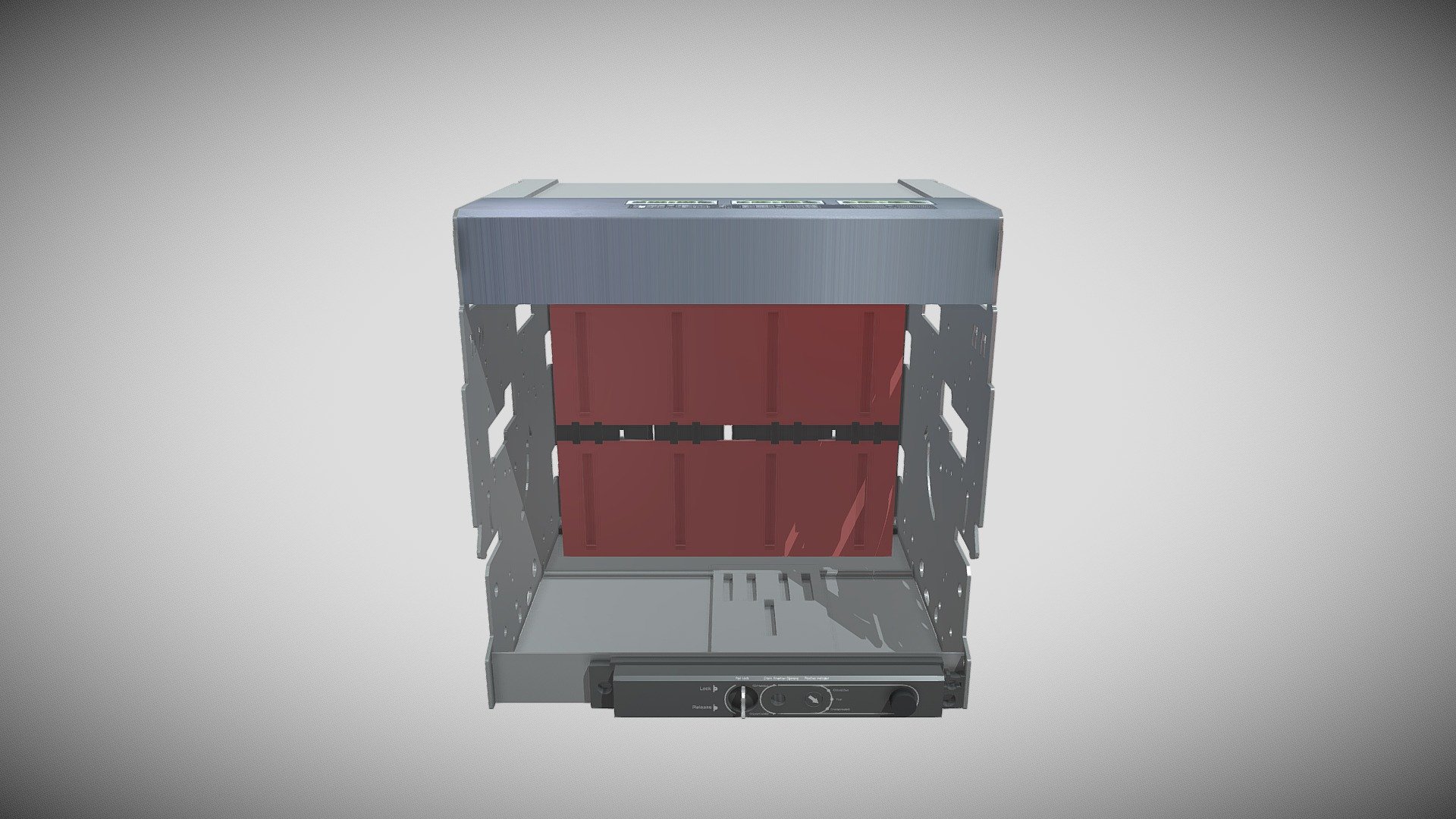 ACB Cradle D프레임 (D4) - 3D model by SANJEON JUNGMIL Co.,Ltd ...