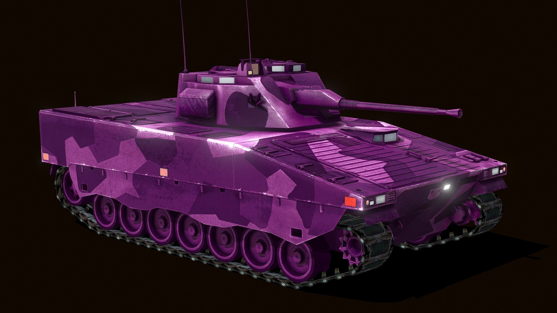 CV 90 Mk 4 Desert - 3D model by momsboxtv [51bb4cc] - Sketchfab