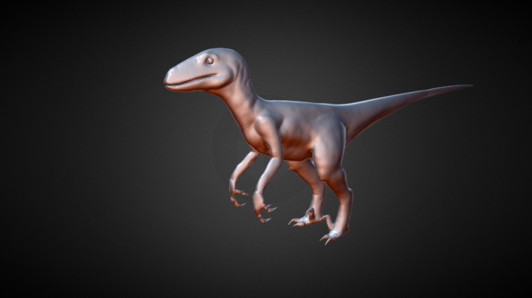 Velociraptor - 3D model by rogulc [51bc323] - Sketchfab