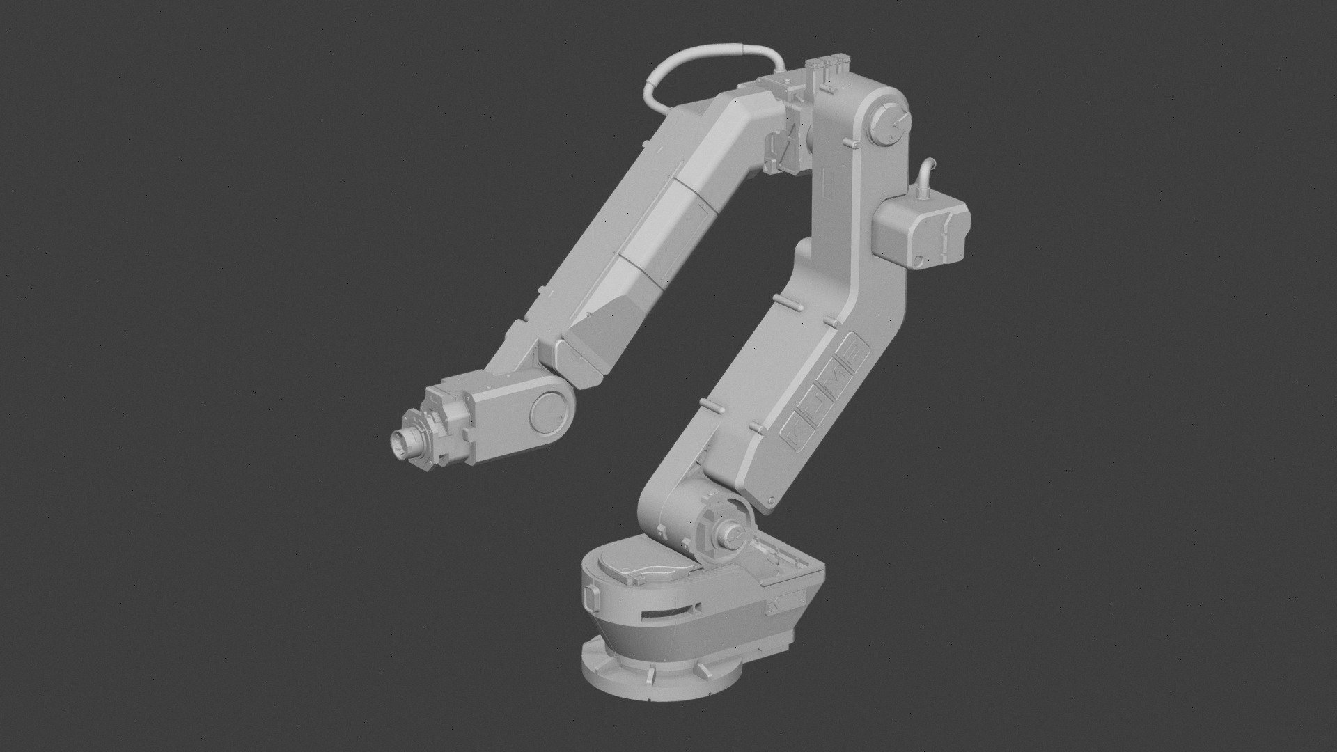 KUMA Heavy Robotic Arm (Concept by Jason Song) - 3D model by xylvnking ...