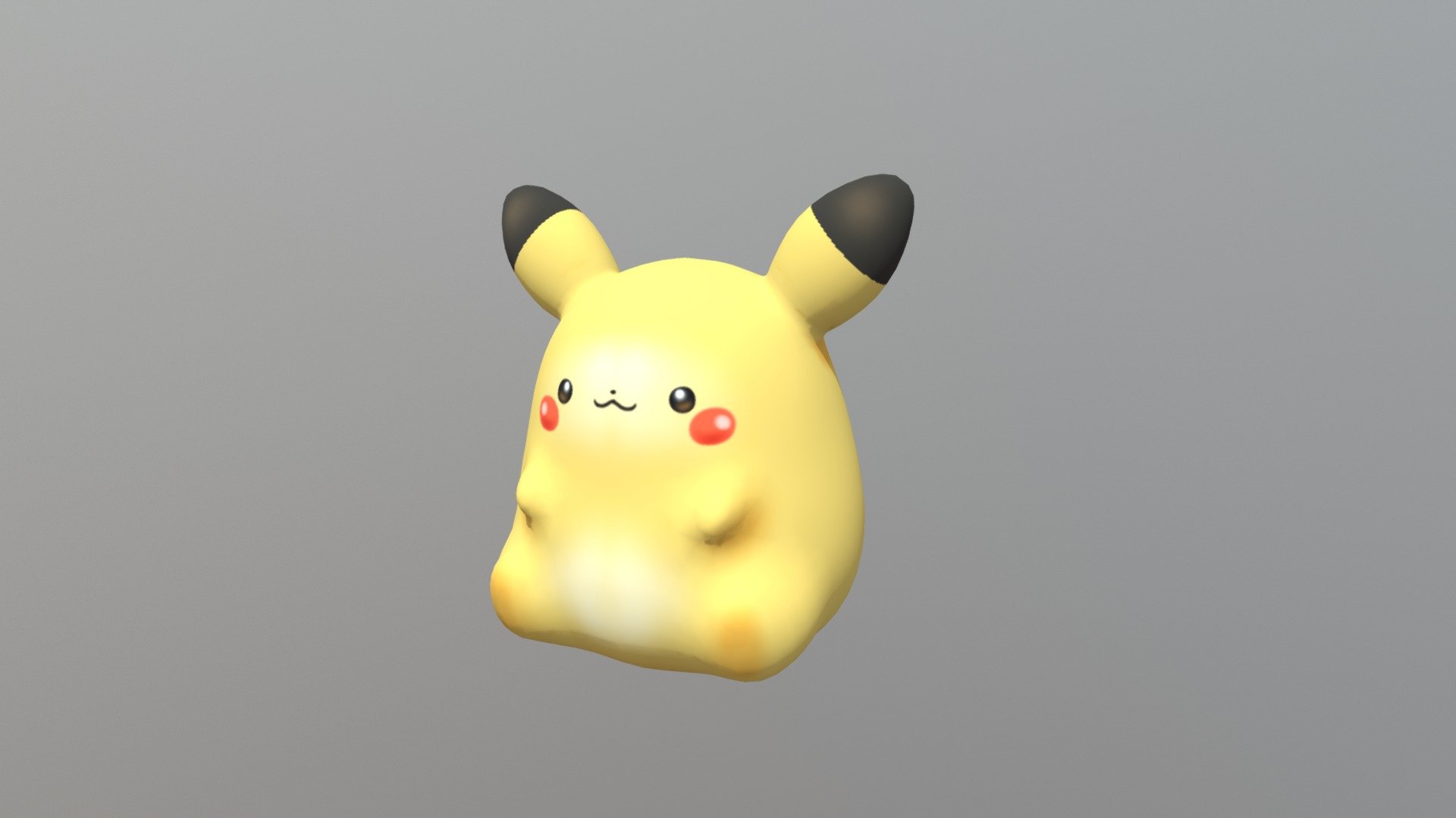 Chubbychu - 3D model by Kazooie (@kazooples) [51bc6ac] - Sketchfab