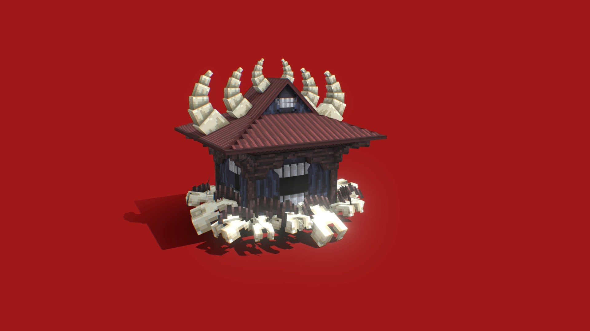 Malevolent Shrine - 3D model by OxyGen_Model (@Oxygen_Bre4k) [51bcdc7 ...