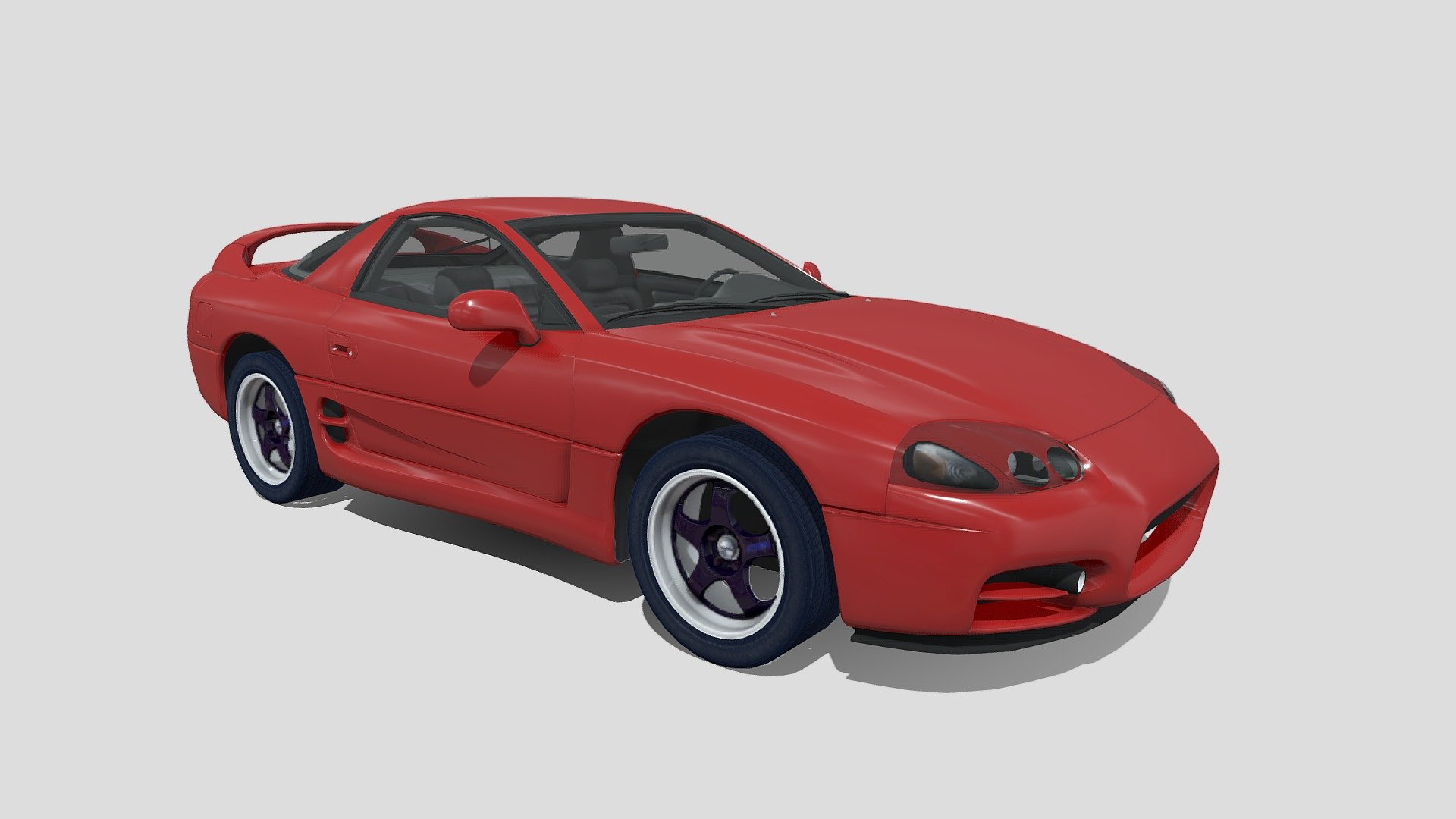 1999 Mitsubishi 3000gt - Download Free 3D model by Randomness ...