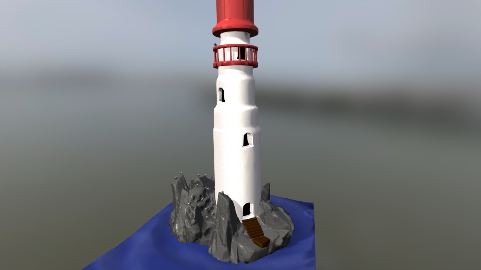 Lighthouse - 3D model by urbanmasque [51bd9f1] - Sketchfab