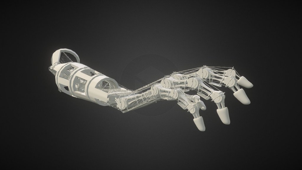 Robo-Arm - 3D model by MarcRichmond [51bdd5c] - Sketchfab