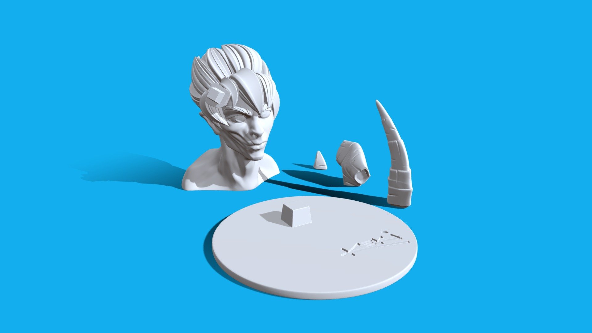 Inspired with Jinn, 3D Printable - Buy Royalty Free 3D model by Igor ...