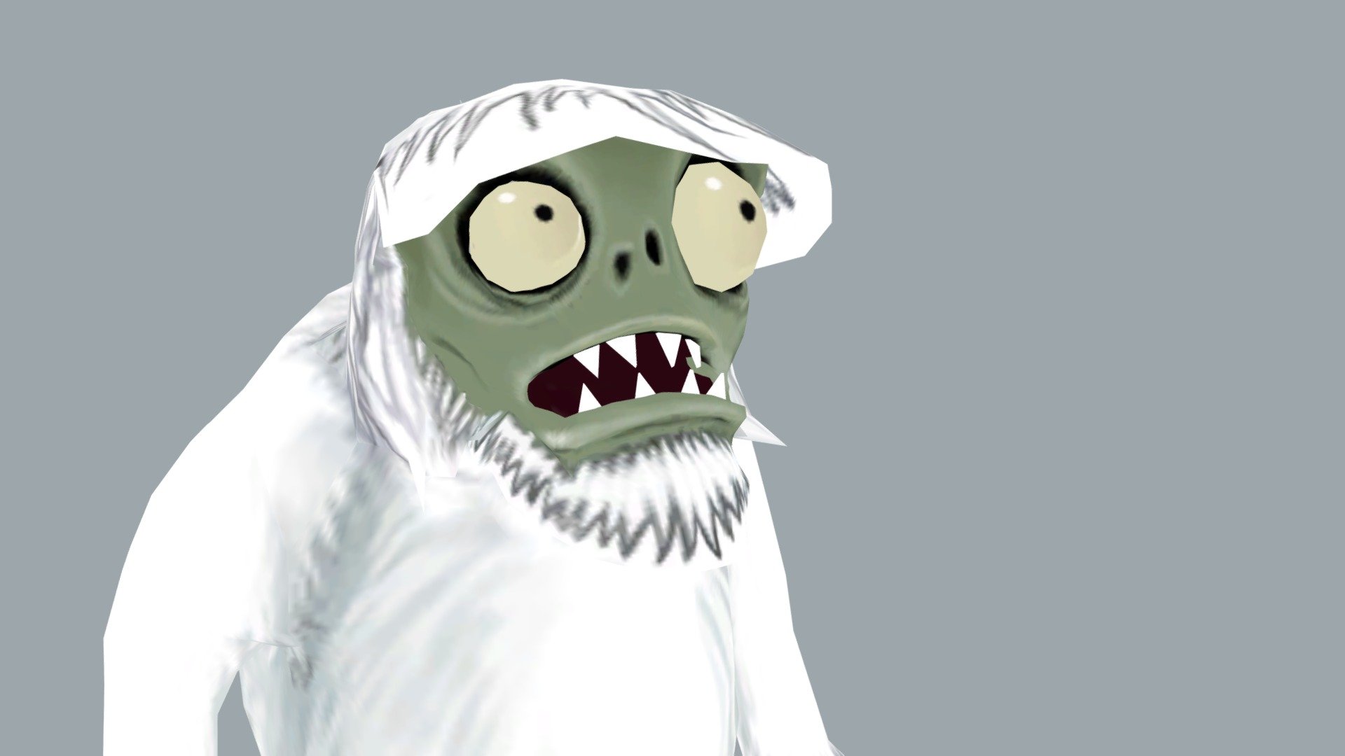 Yeti Zombie - Download Free 3D model by the guy who uploads things ...