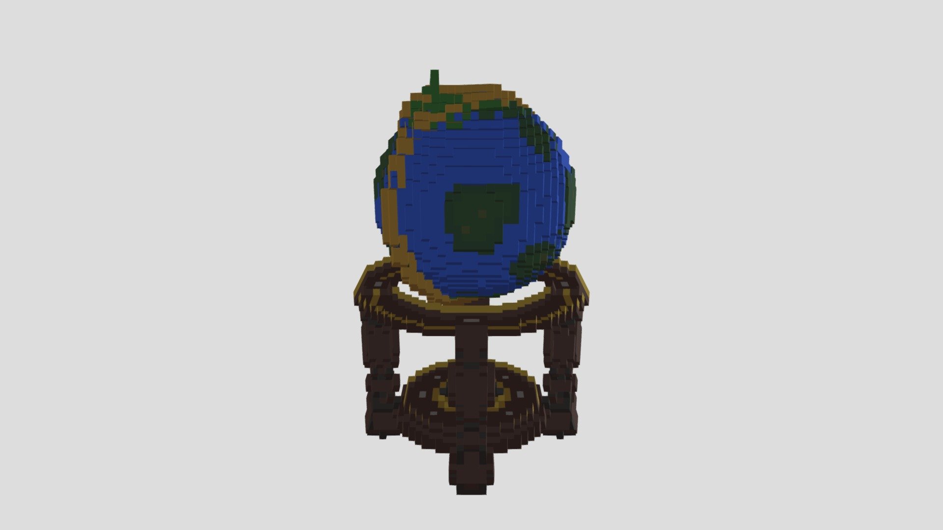Ancient World Map with rotating Globe - 3D model by Briah1618 (@hagal ...