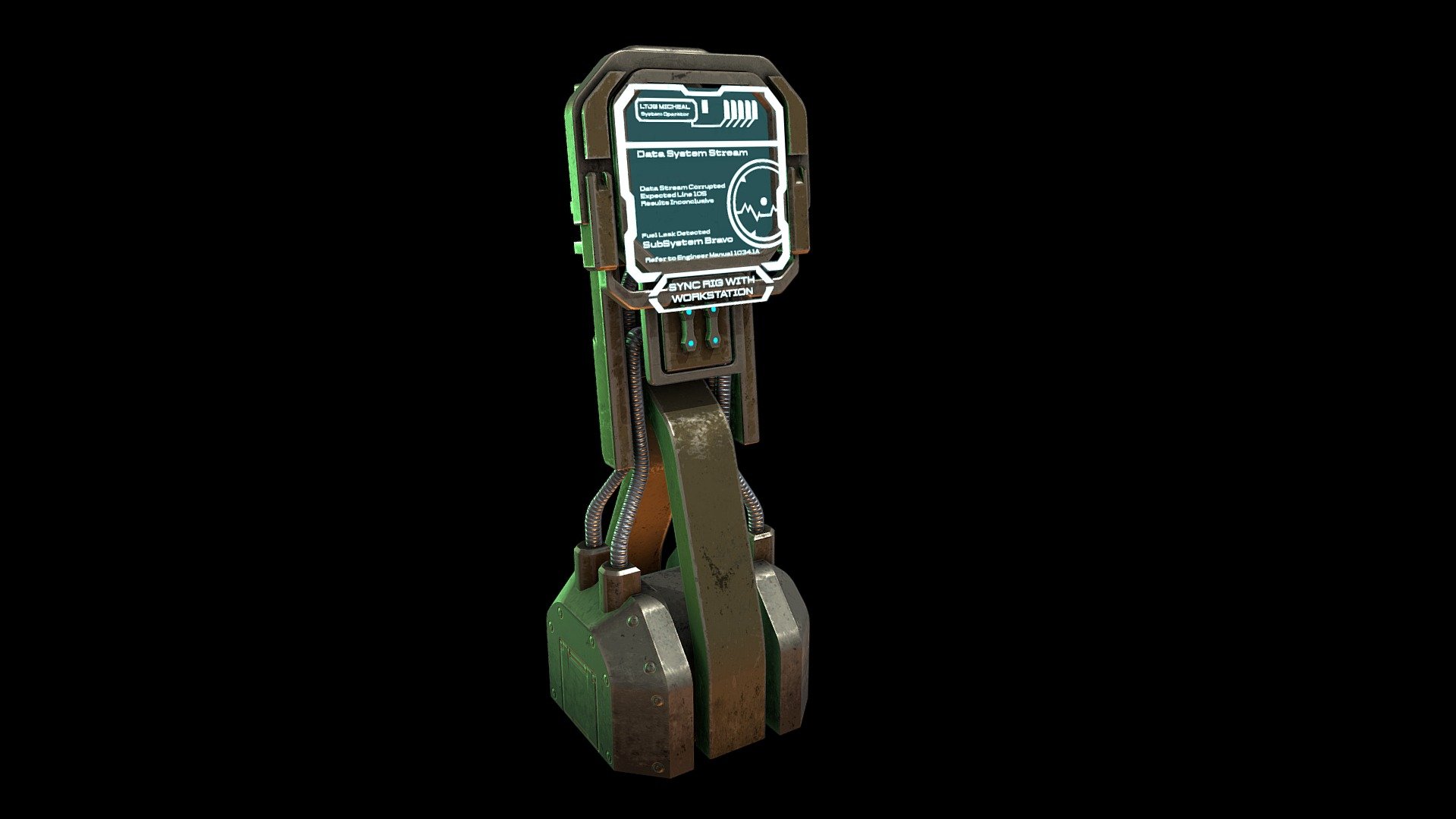 Dead Space Computer - 3D model by Sharpsterman [51bf0de] - Sketchfab