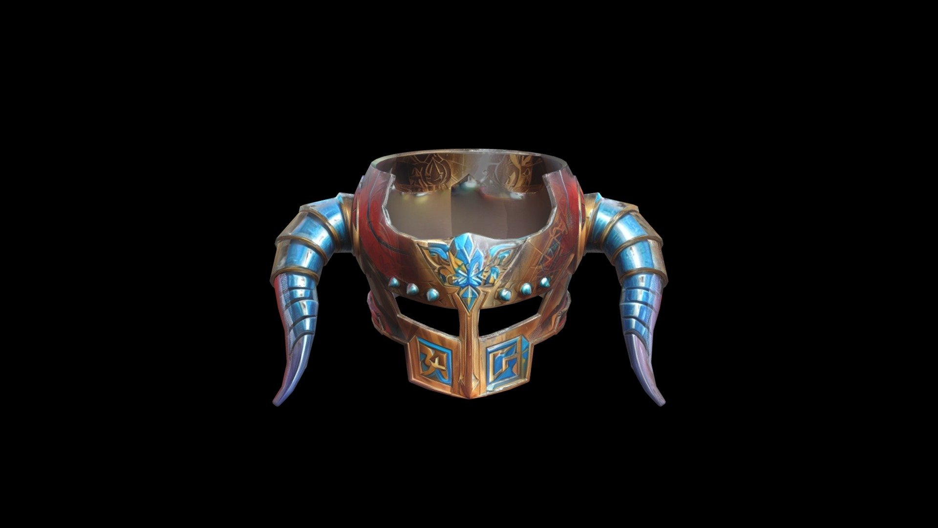 Meshy Helmet Fantasy Starfall Helm - Download Free 3D model by klrxyz ...