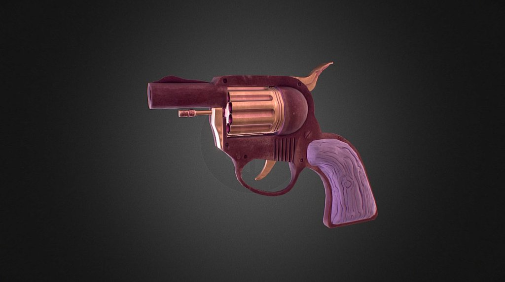 Weird Revolver - 3D model by Jacob McKee-Wright (@jacobmckee-wright ...