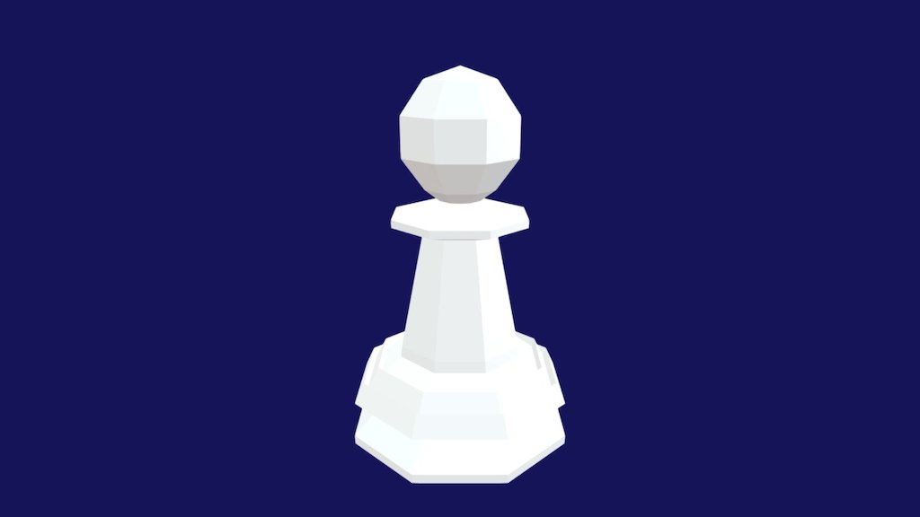 Low Poly Pawn - 3D model by salma_t [51c23d5] - Sketchfab