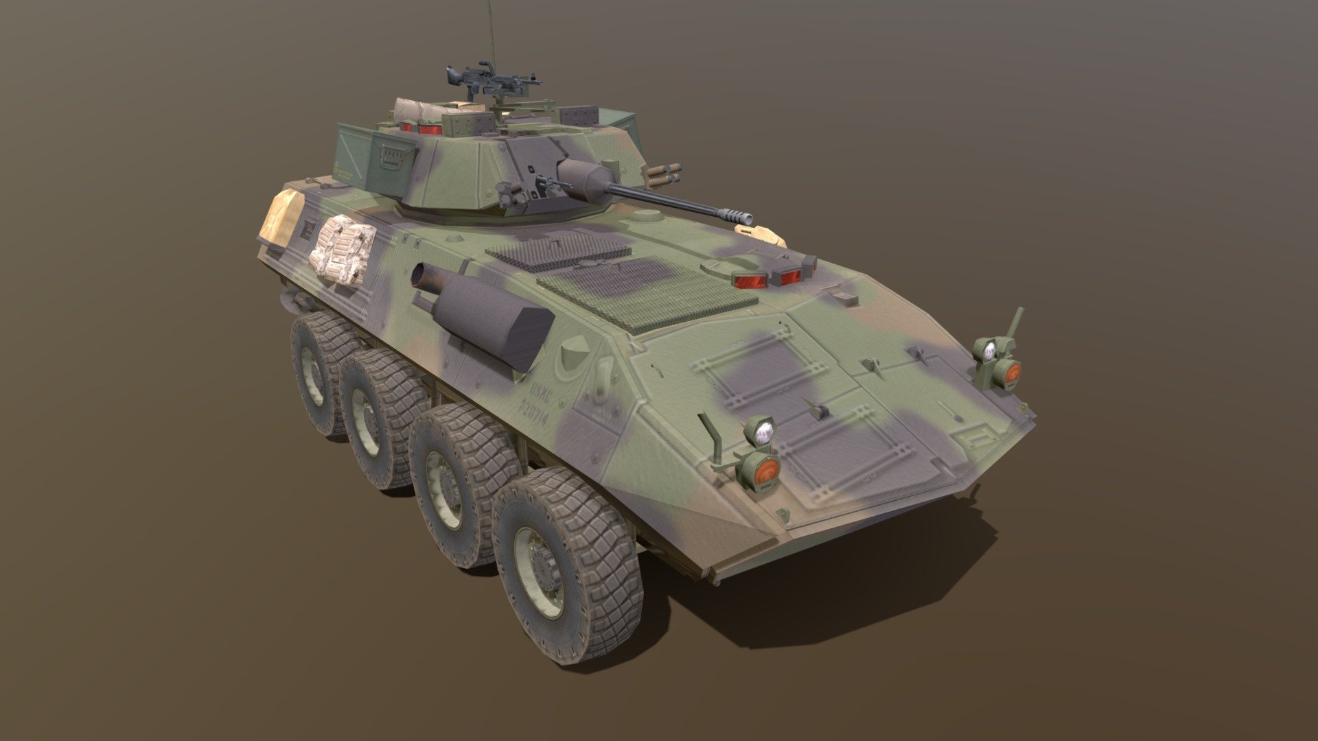 LAV-25A2 - Download Free 3D model by 42manako [51c291d] - Sketchfab