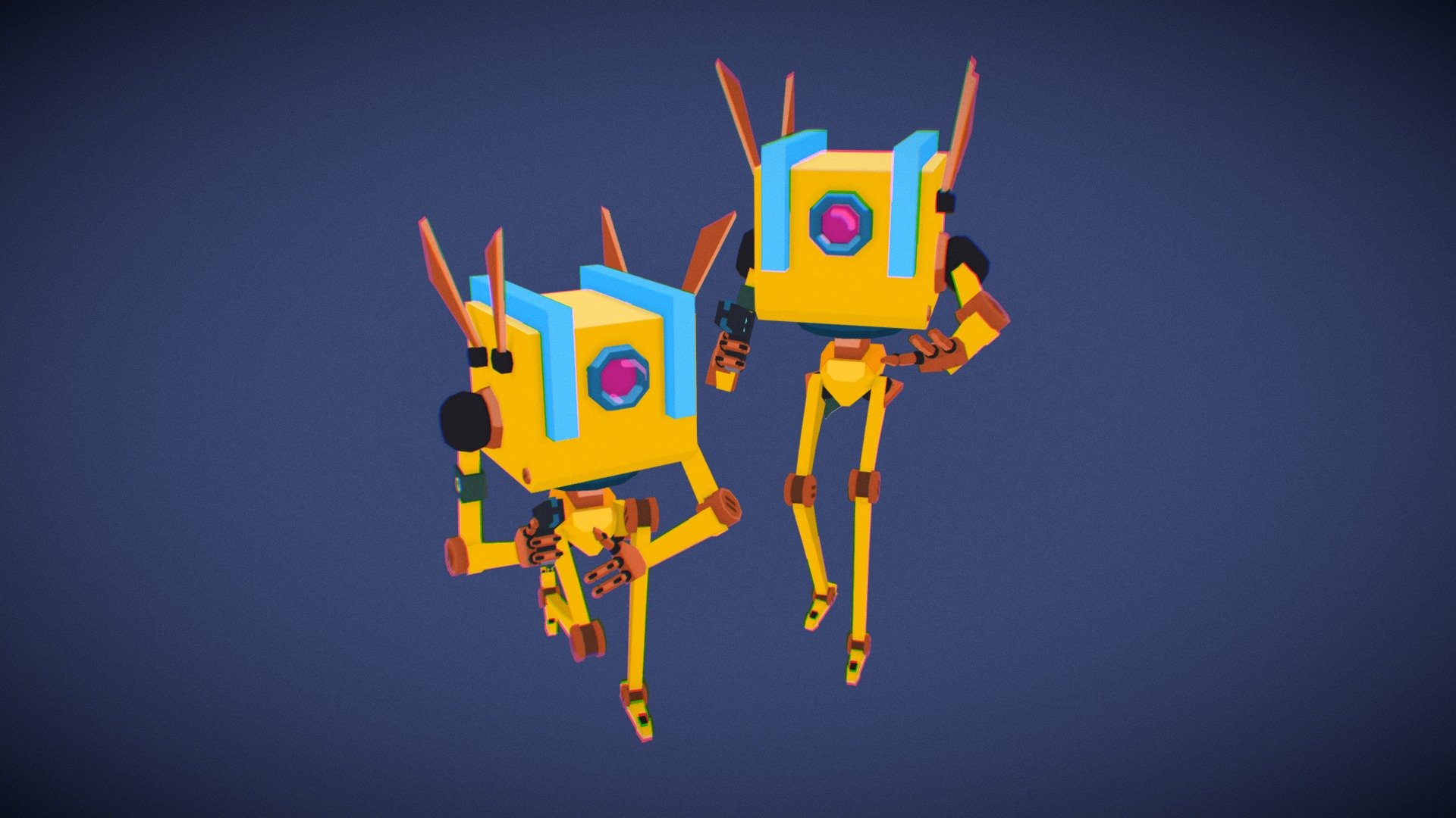 Robo - 3D model by Seven.Four [51c2962] - Sketchfab
