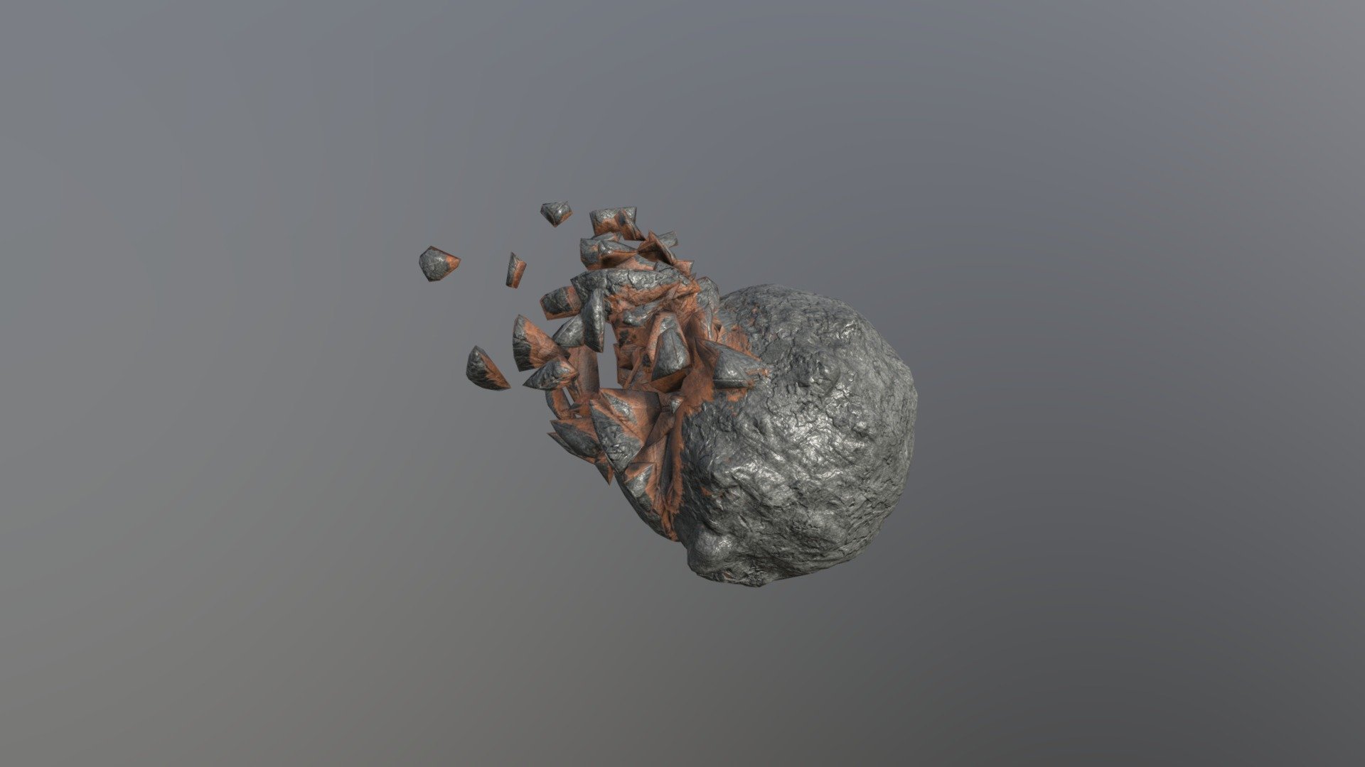 Asteroid - 3D model by Ivan.Starovoitov [51c2d3d] - Sketchfab