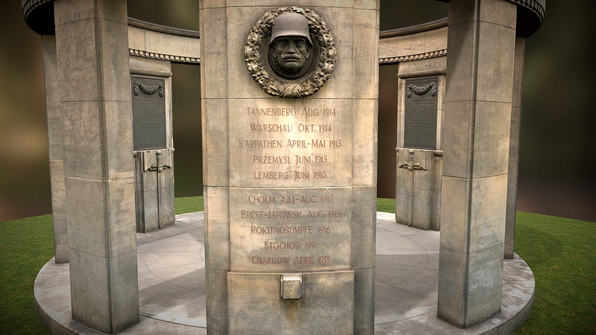 3D Scan | World War I Memorial - 3D model by Bodo Schütze ...