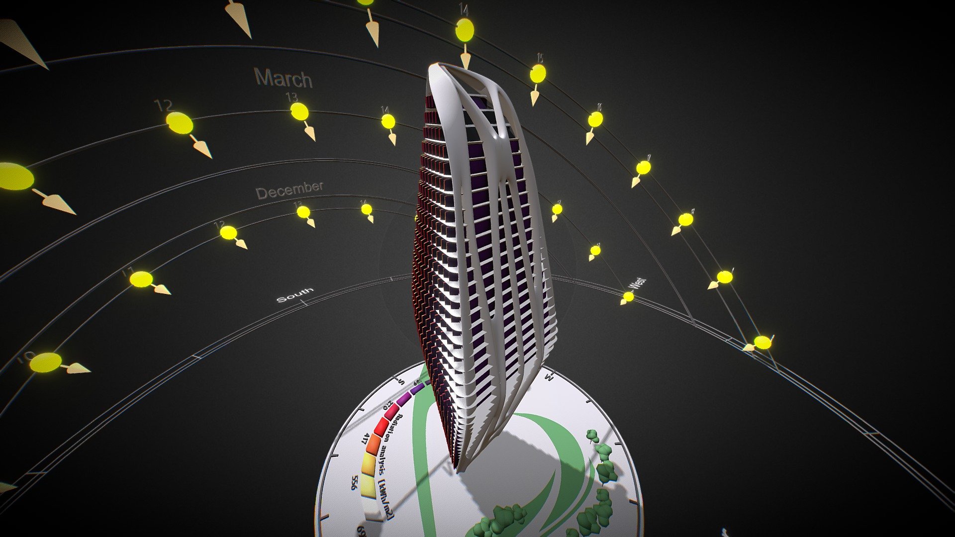 Chrysalis Tower - 3D model by Zaha Hadid Architects (@Zaha_Hadid ...