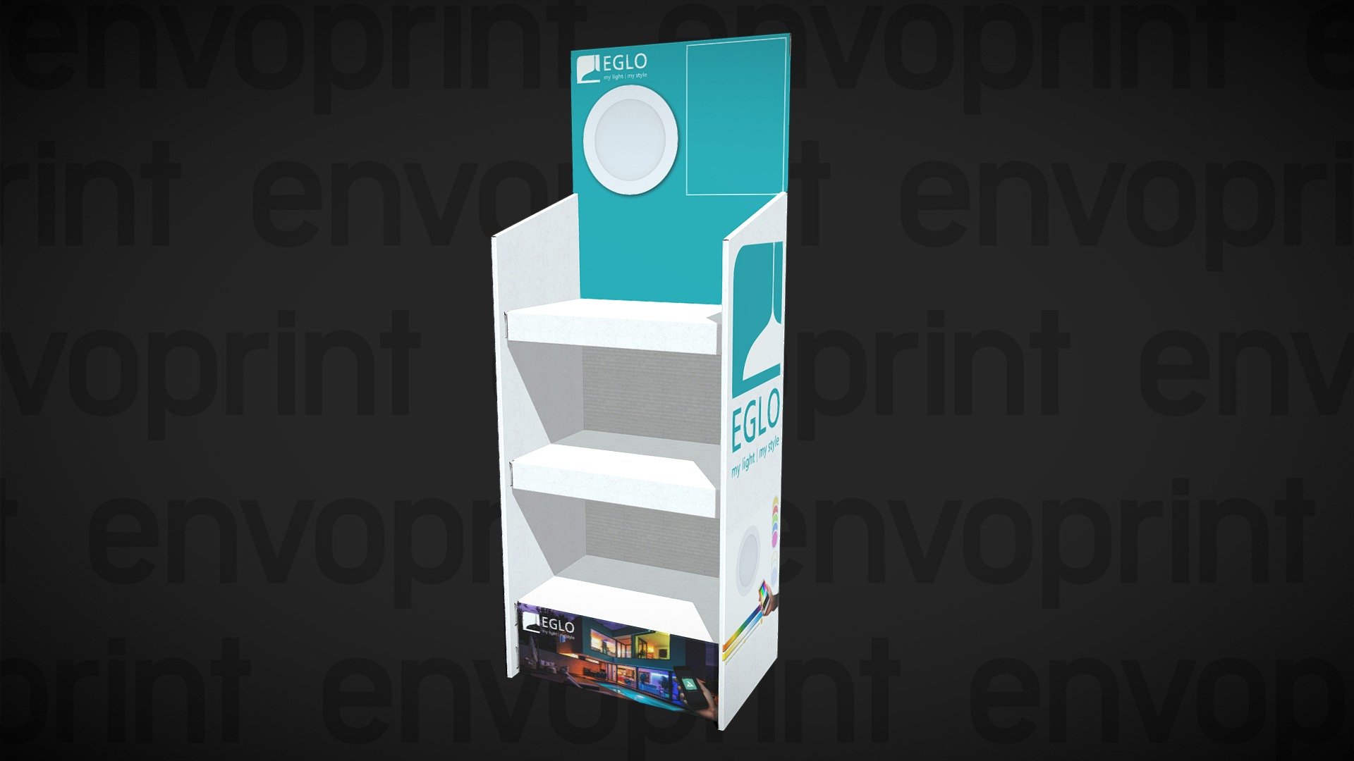 Eglo Wickes FSDU - 3D model by envoprint (@keithenvoprint) [51c76a6 ...