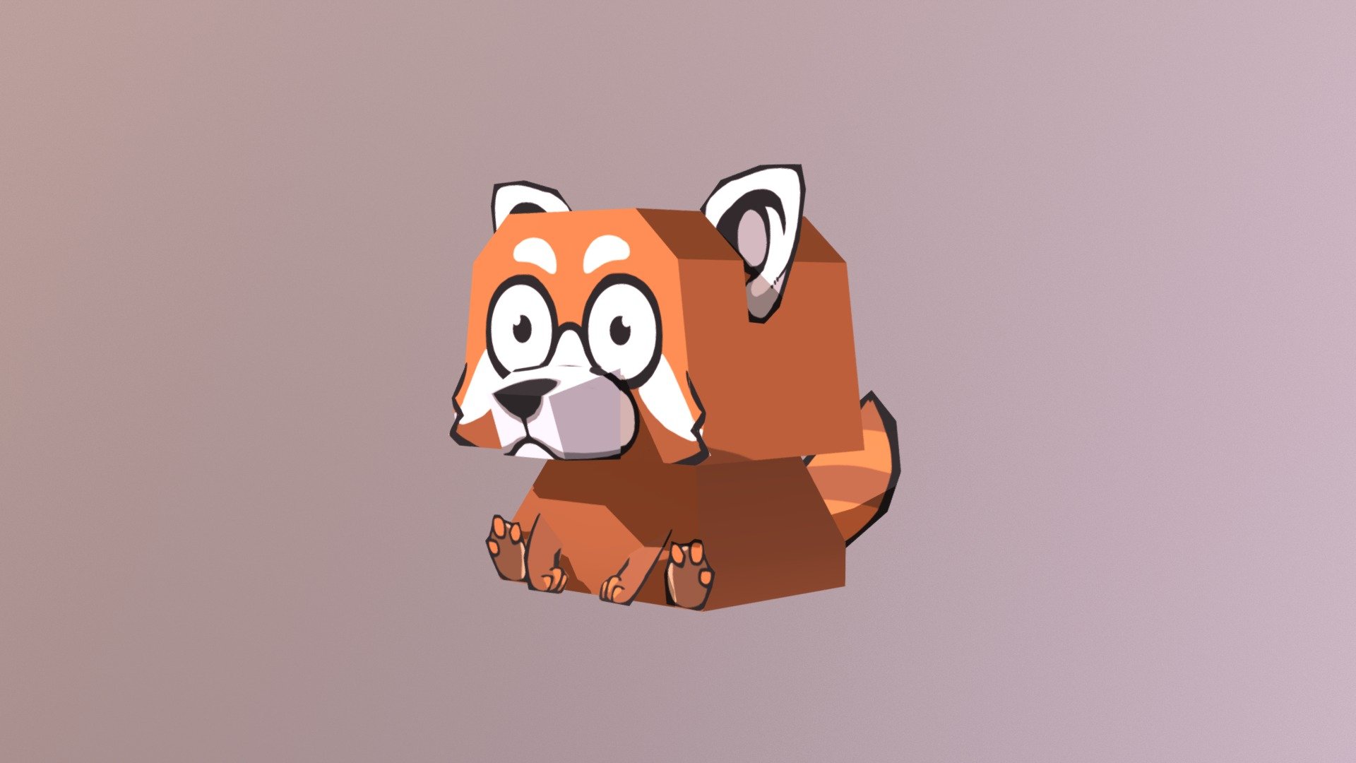 Lesser Panda Obj - 3D model by SeanKimWorks.com (@nabithecat) [51c8ba5 ...