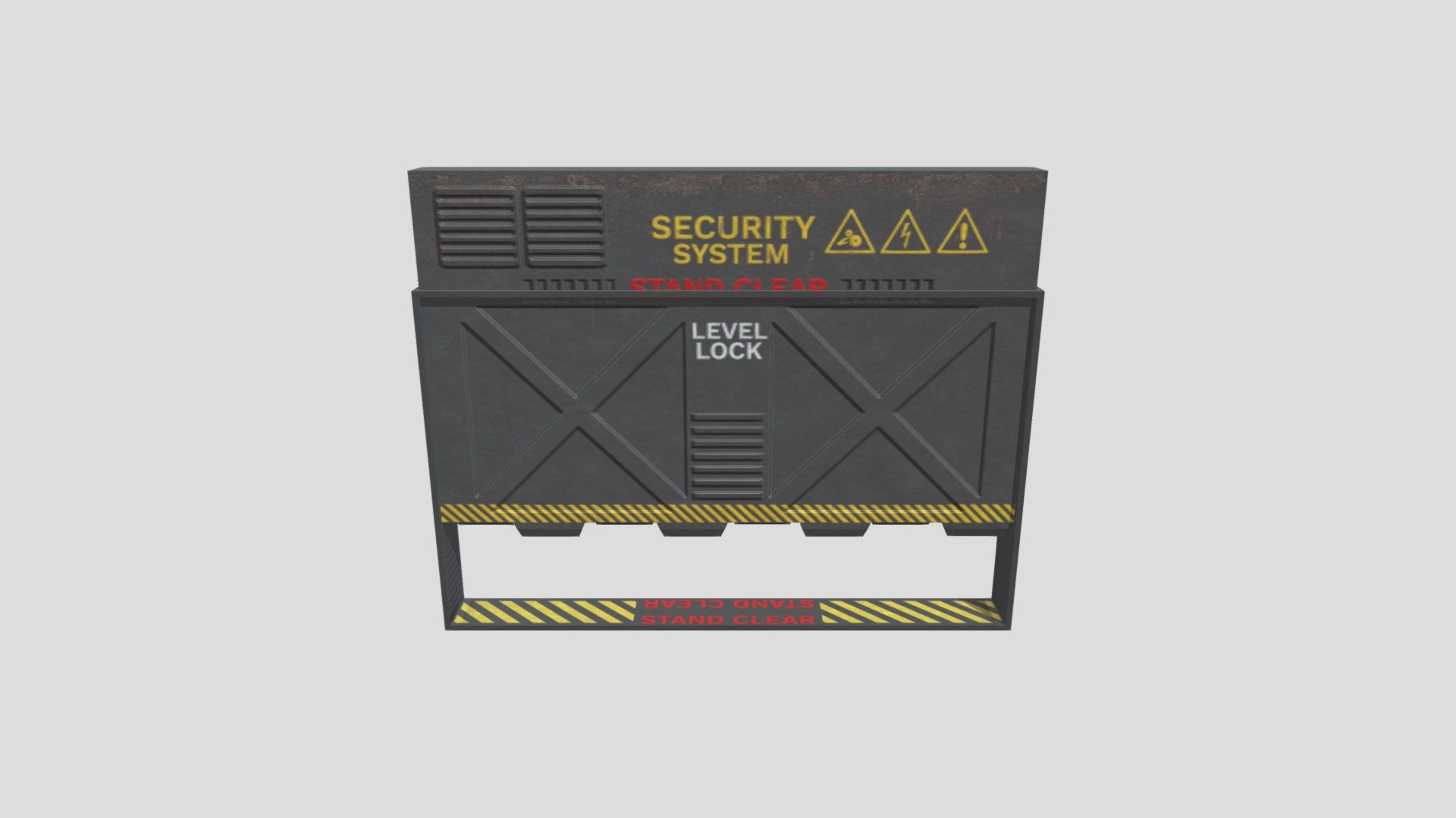 LockDownDoor - 3D model by CreeperJ1010 [51c9f85] - Sketchfab