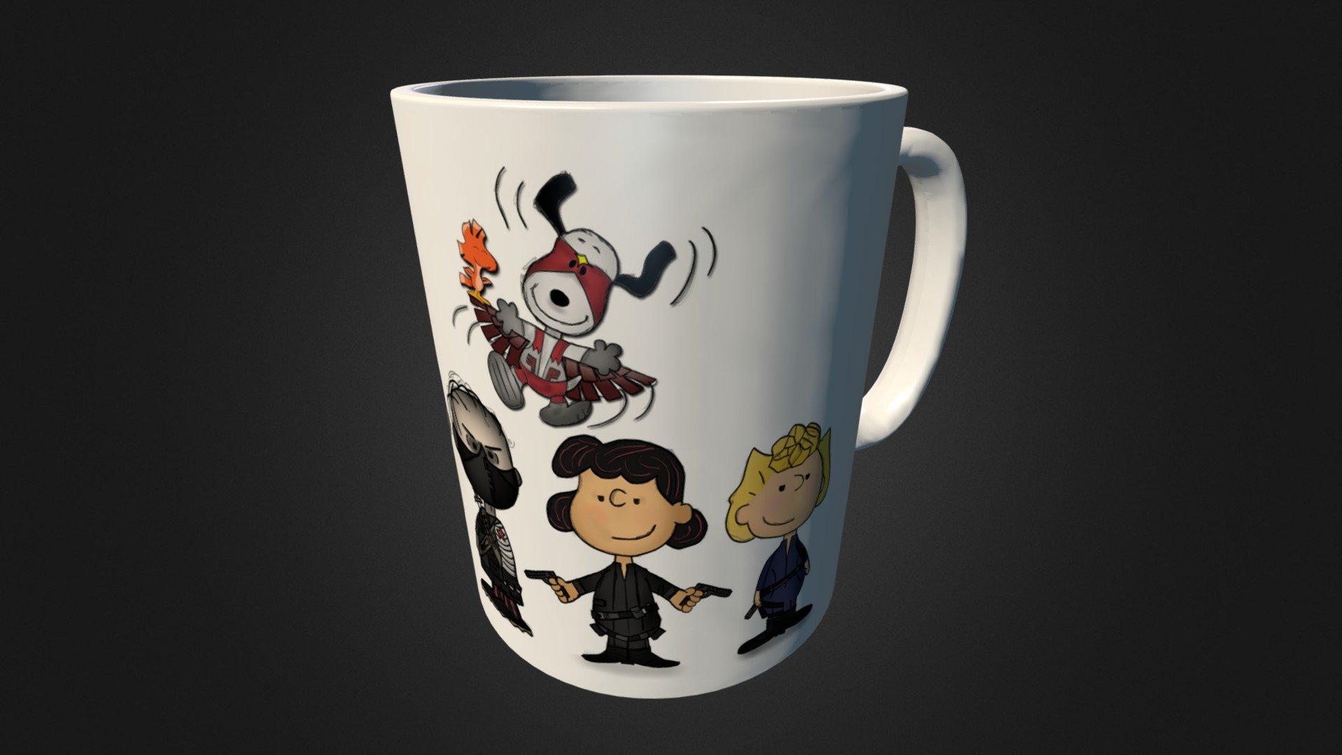 Peanuts Cosplay Group - 3D model by bvsouza [51ca8dc] - Sketchfab