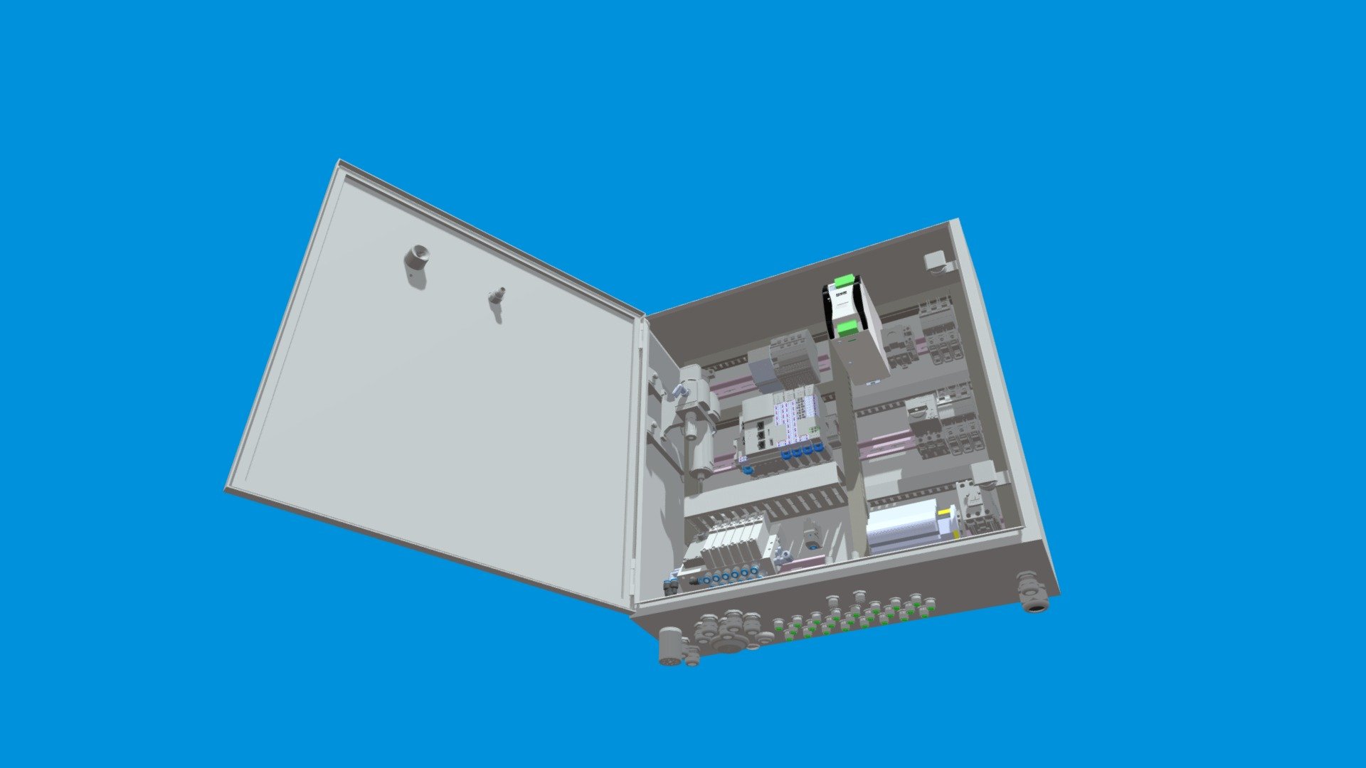 UL508A Electro-Pneumatic Control Panel - 3D model by Festo-Canada ...