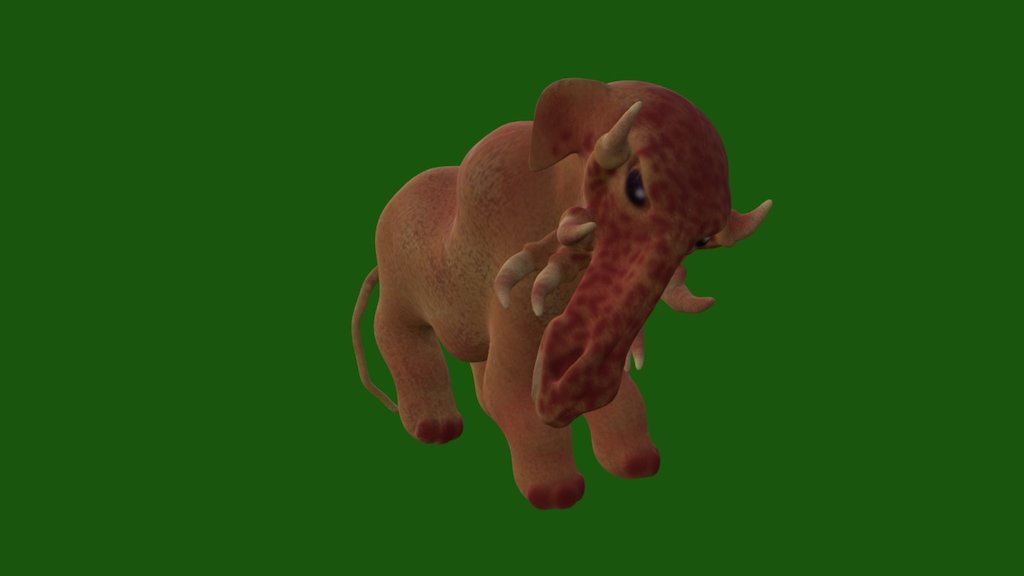 Horned Kado - 3D model by SWA993R [51cc1d6] - Sketchfab