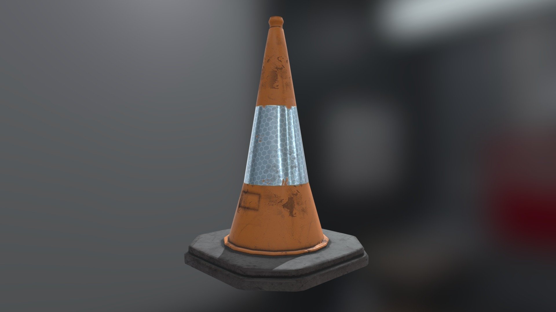 Traffic Cone - Download Free 3D model by Peter Tilley (@drydoctoregg ...