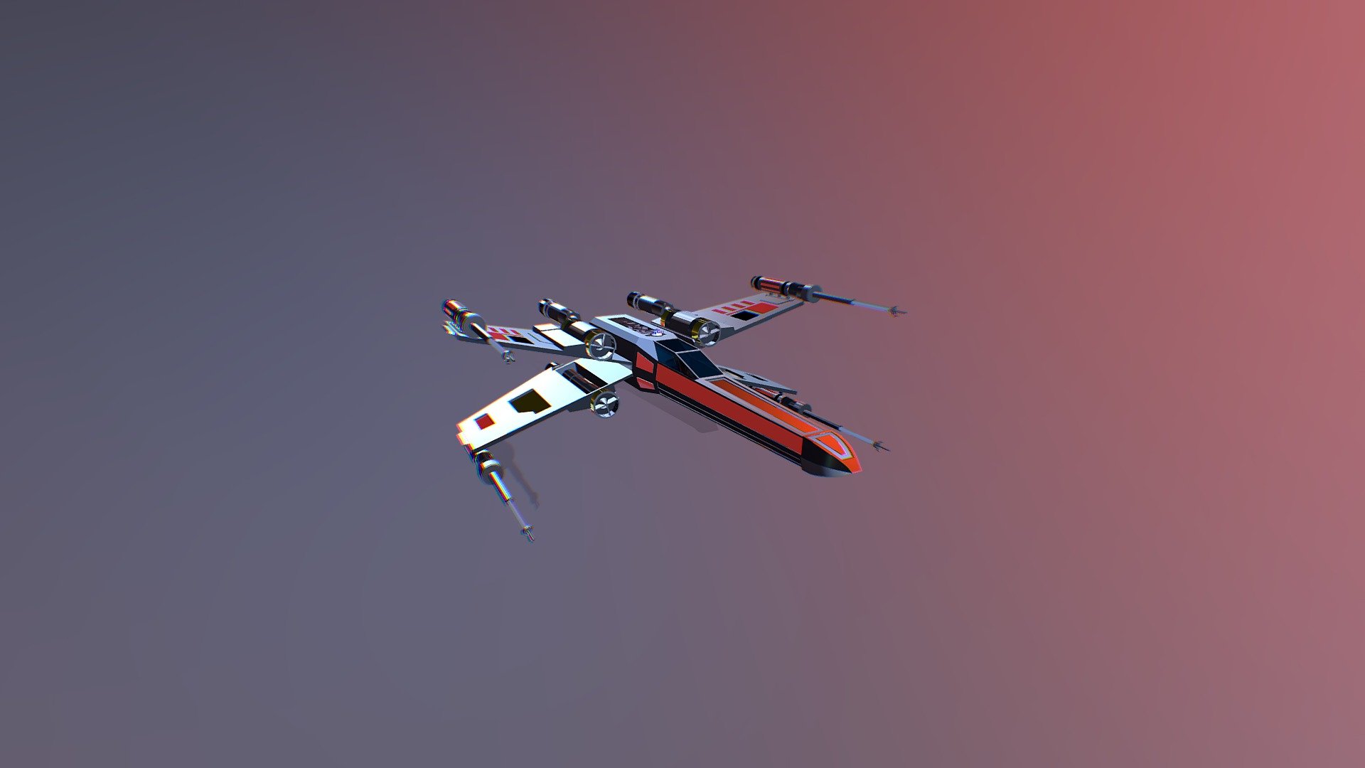 X-Wing - 3D model by marrissimo [51ccaa9] - Sketchfab