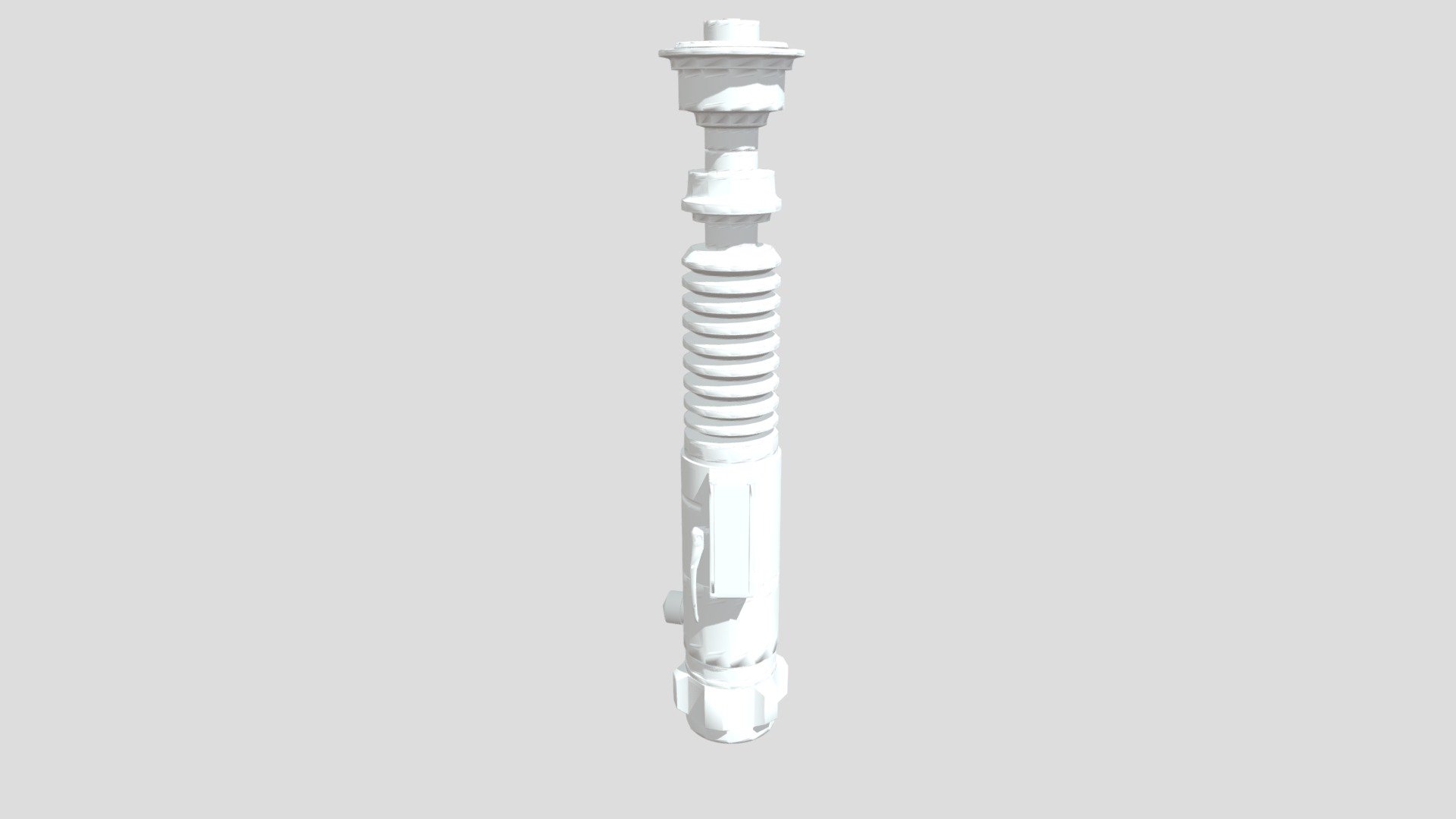 Lightsaber Model Ready to Texture - 3D model by Imagin3 (@KirrahJade ...
