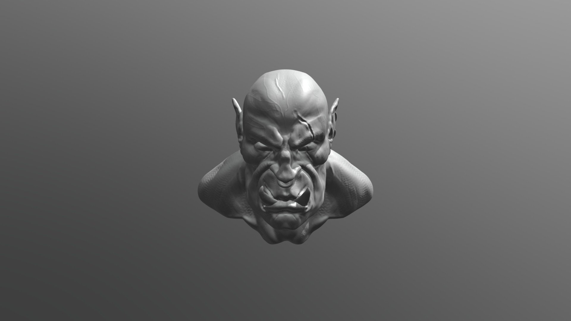 Orc - 3D model by johannesboivin [51d417f] - Sketchfab