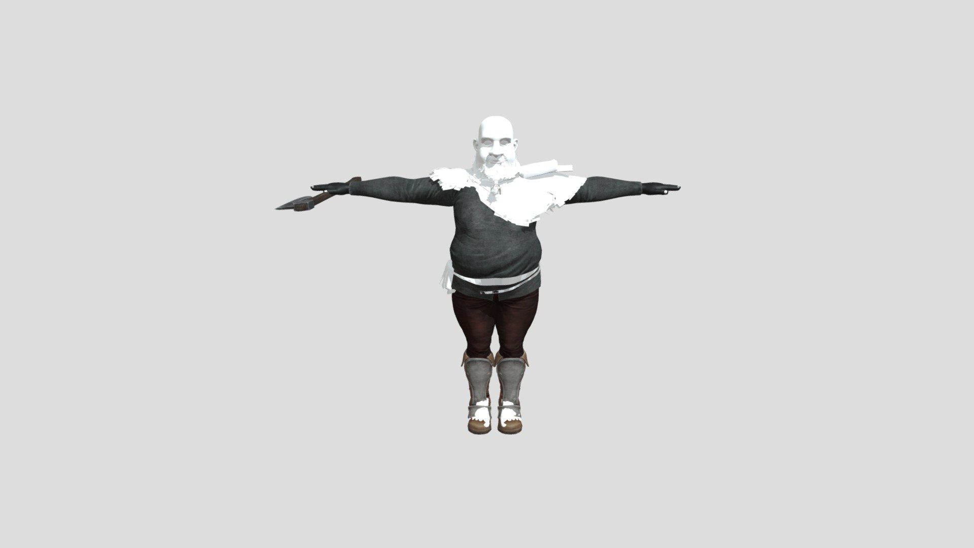 Viking/Medieval Game Character - 3D model by Ahtisham.Hayaat [51d5a45 ...