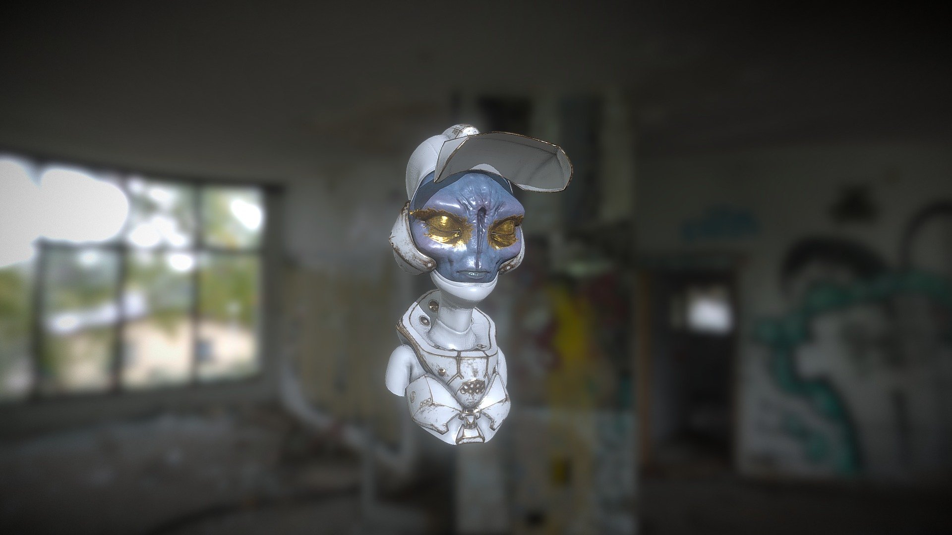 alien prof - 3D model by amaury.scheen [51d6d86] - Sketchfab
