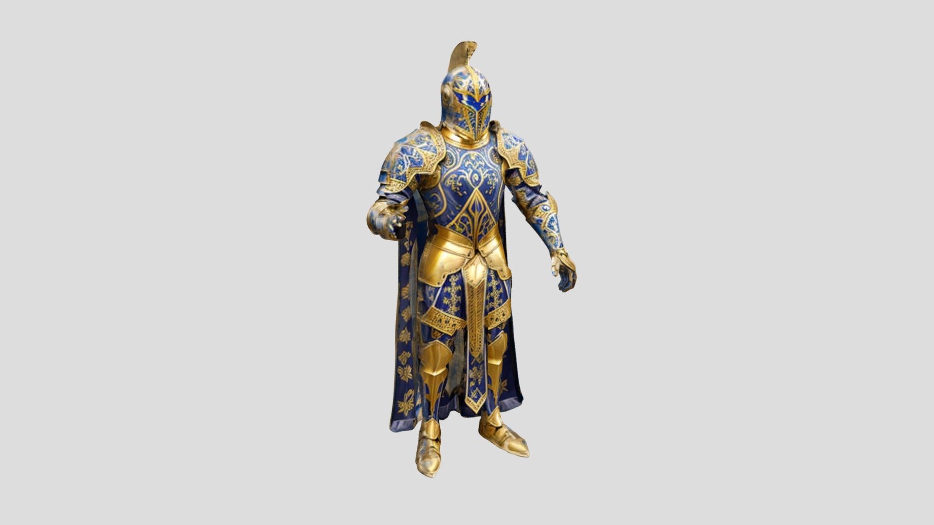 Medieval Knight - Download Free 3D model by illustros [51dc2e0] - Sketchfab
