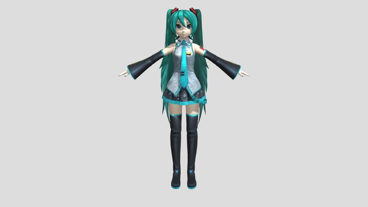 Vocaloid 3D models - Sketchfab