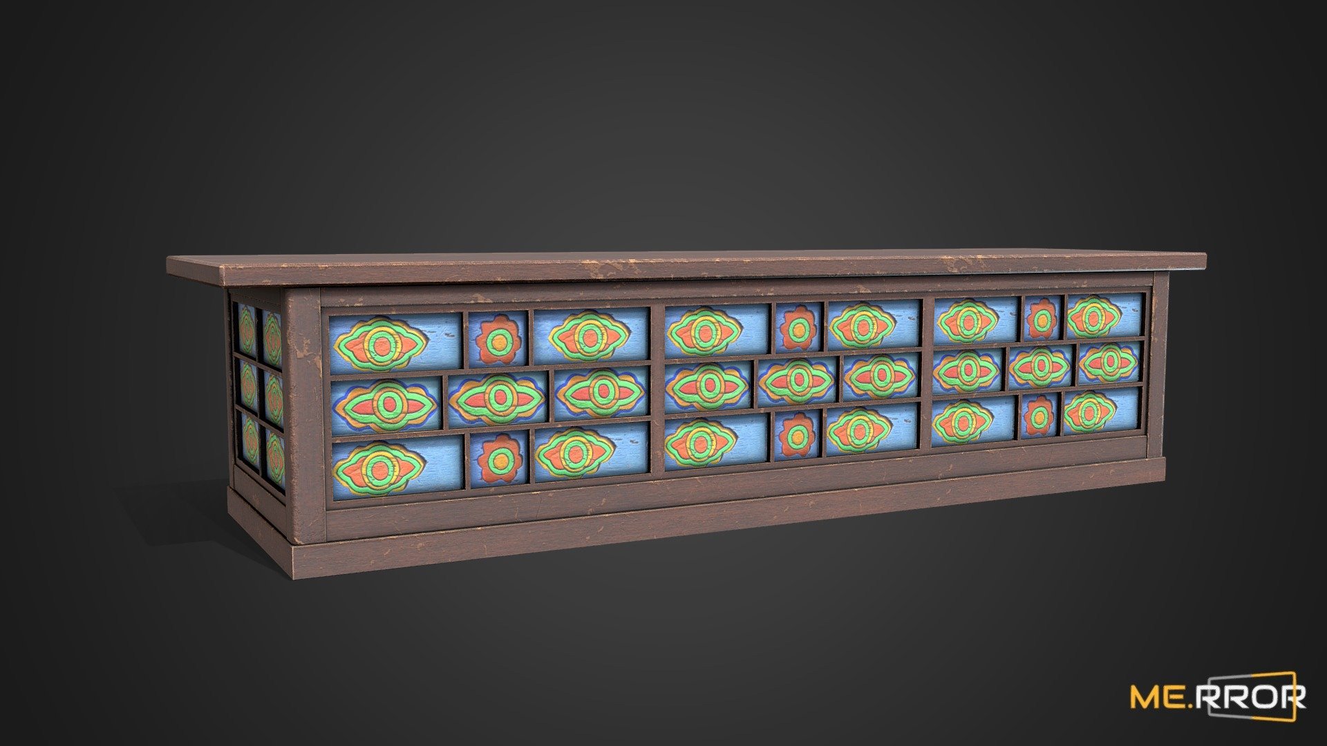 [Game-Ready] Buddhist Temple Furniture 2 - Buy Royalty Free 3D model by ...