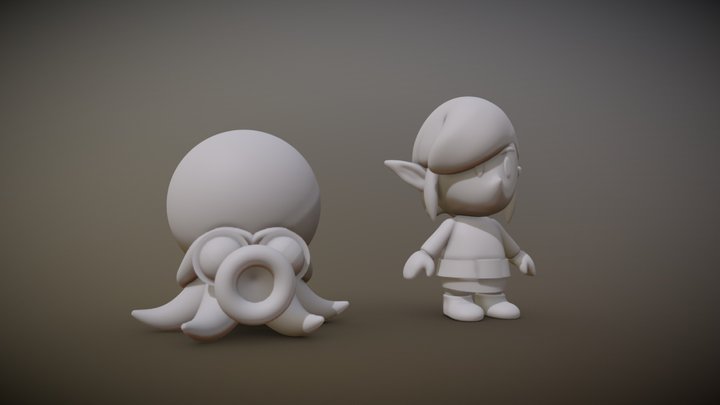 Octorok 3D models - Sketchfab