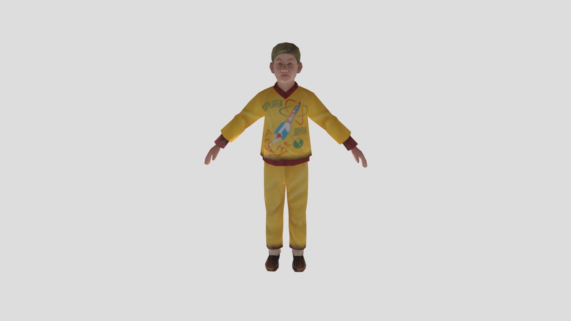 a boy who knows - 3D model by Klye Ahj Jhag (@rombin) [51de78b] - Sketchfab