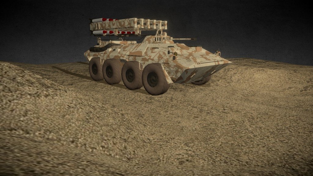 Mobile Missile Tank (Metal Gear Solid 5) - Download Free 3D model by ...