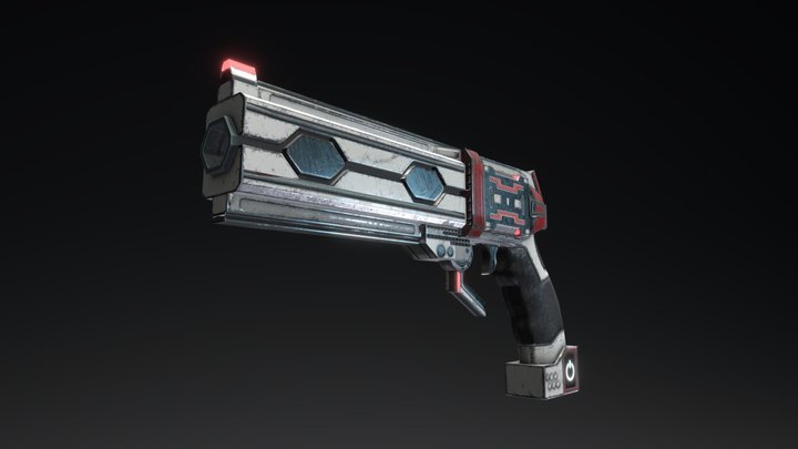 Sci-fi-weapon 3D models - Sketchfab