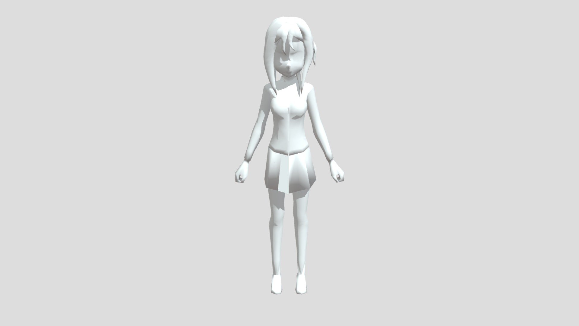 Anime Character - Download Free 3D model by 3D_Models (@3D_Objects ...